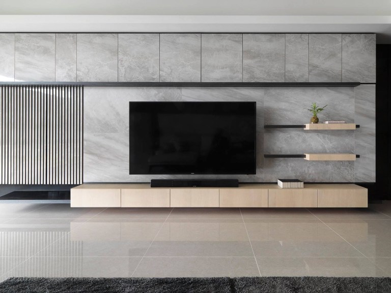 Minimalist TV Unit – Interior Era