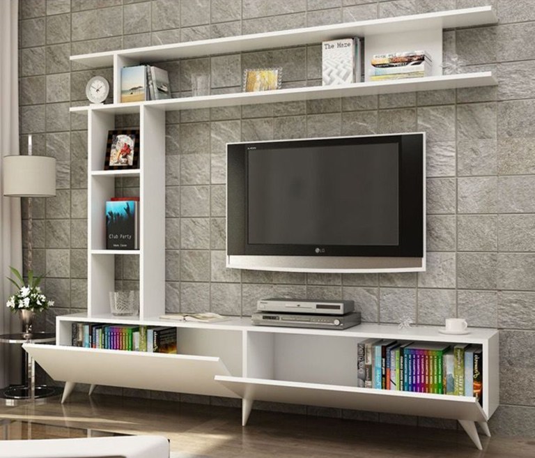 Minimalist TV Unit – Interior Era