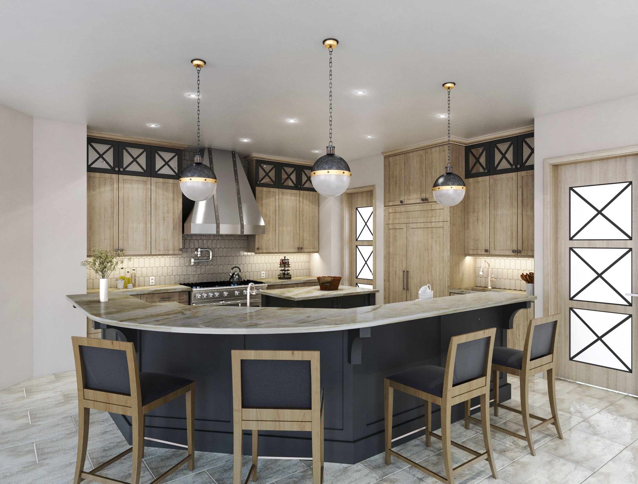 Kitchen Breakfast Counter – Interior Era